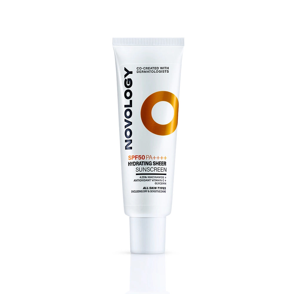 Photostable Hydrating Sunscreen with SPF 50 PA++++ | Novology